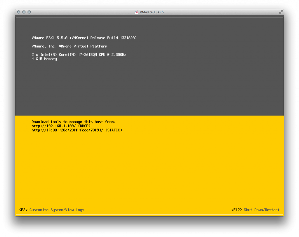 Activer connexion SSH et ESXi Shell sur un serveur VMware vSphere 5.5 – Pense-Bête